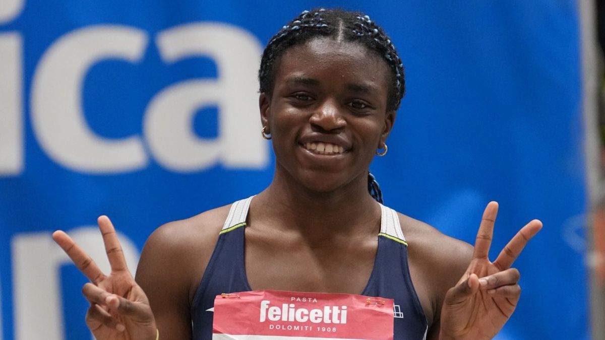 Kelly Doualla la più veloce di sempre, battuto il record europeo under 18
